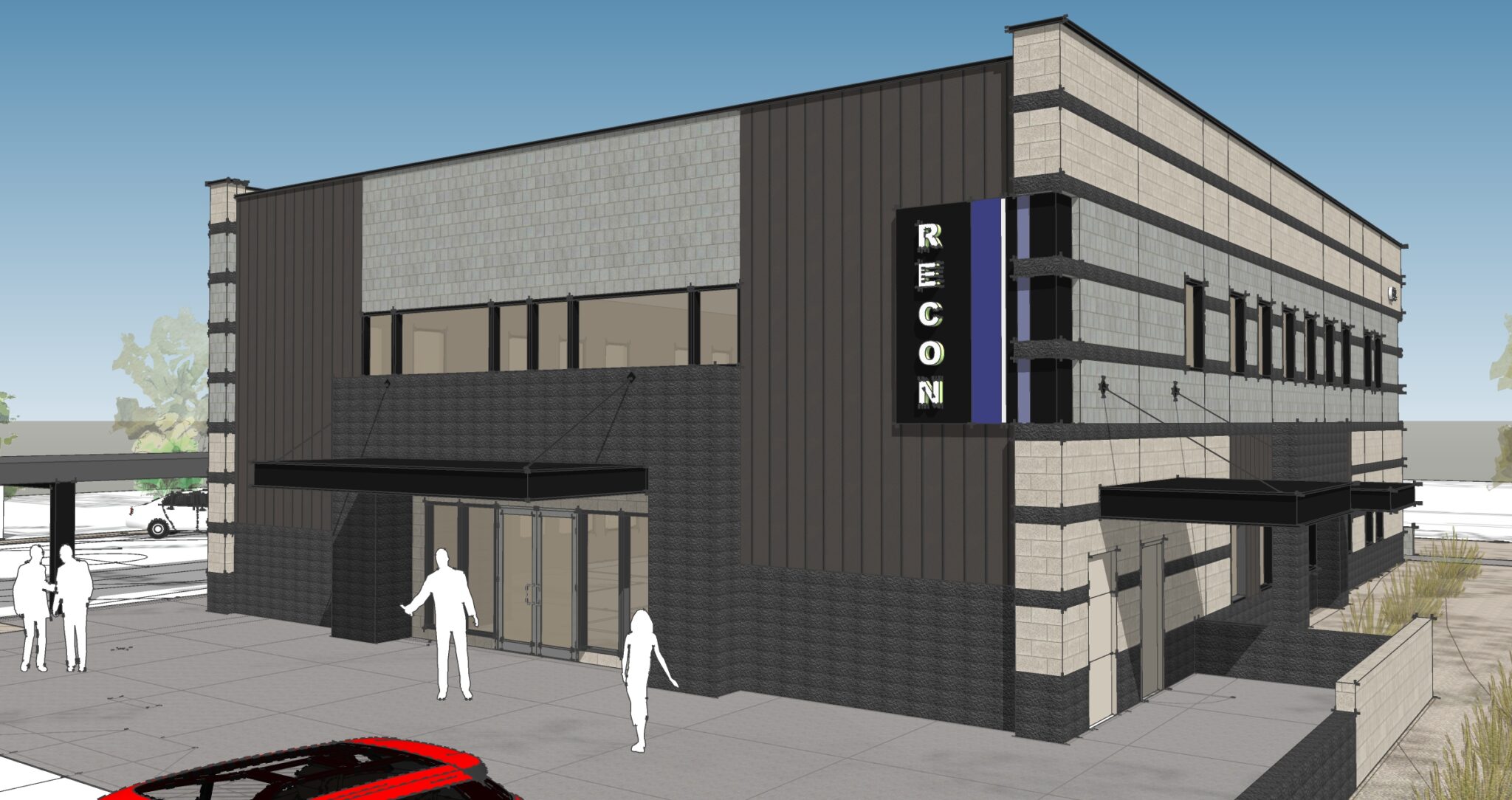Recon Office Building - RESET STUDIOS