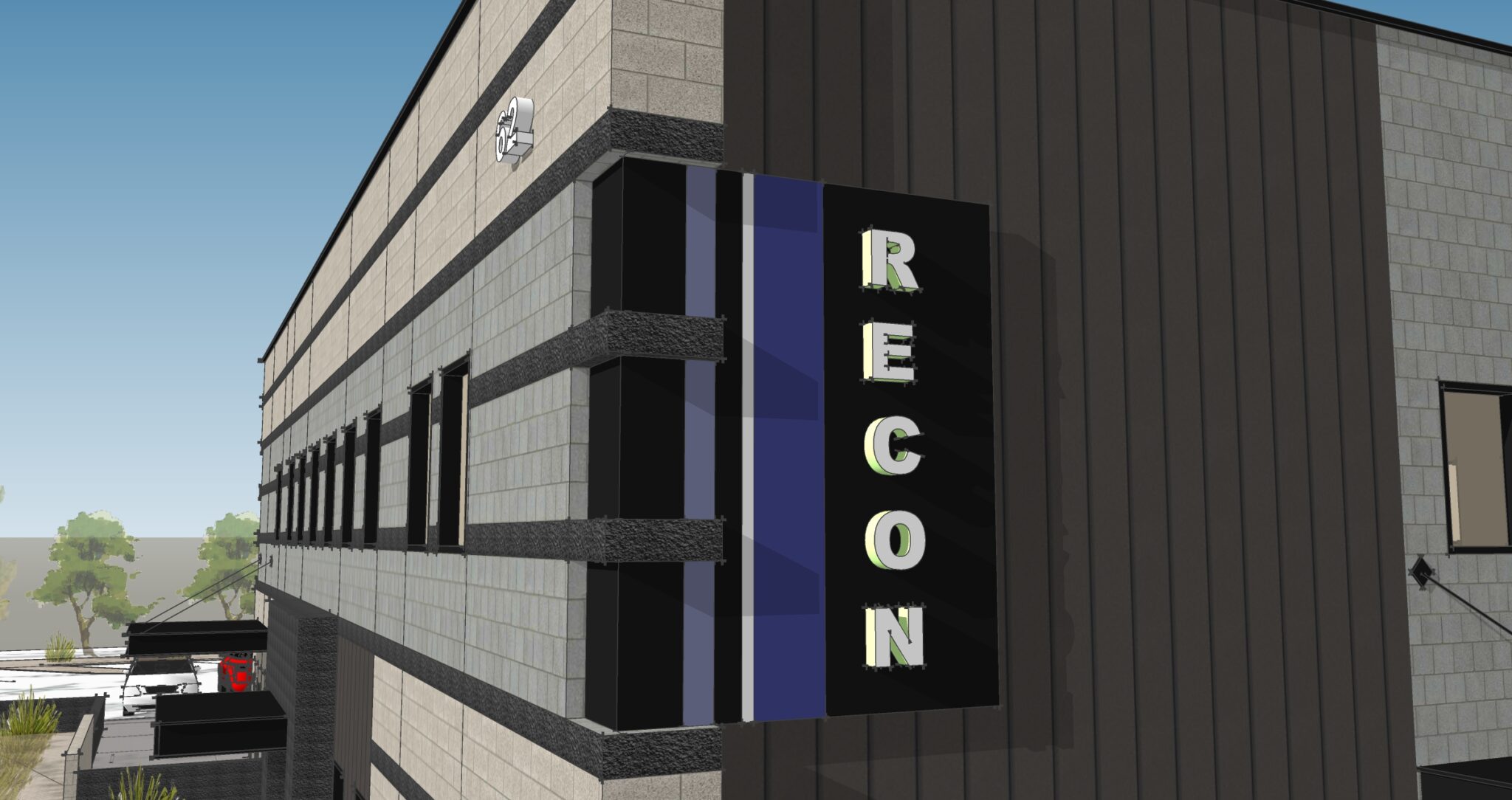 Recon Office Building - RESET STUDIOS